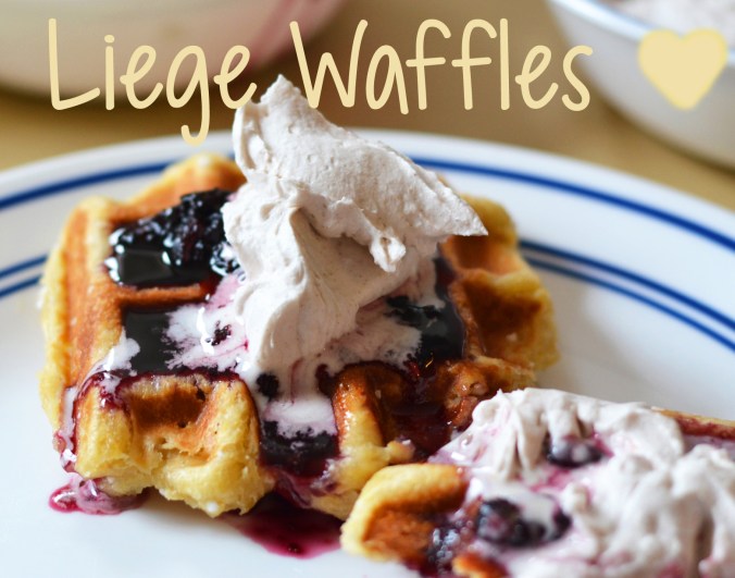 Liege Waffles